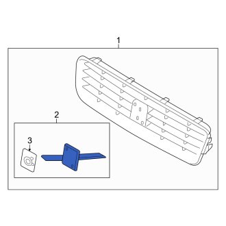 Volvo Grille Brackets & Hardware | Clips, Brackets — CARiD.com