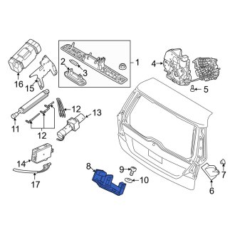 Volvo XC70 Trunk/Tailgate Handles & Locks — CARID.com