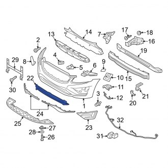 Volvo XC60 Replacement Grilles | Moldings, Brackets - CARiD.com