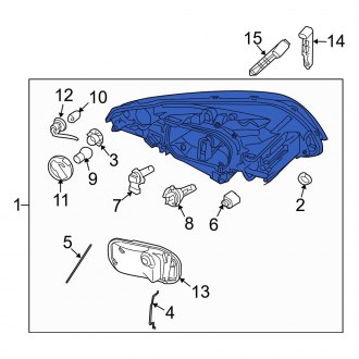 Volvo XC60 OEM Headlights | Factory Headlights - CARiD.com