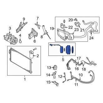 Volvo V90 OEM A/C & Heating Parts | Systems, Compressors — CARiD.com