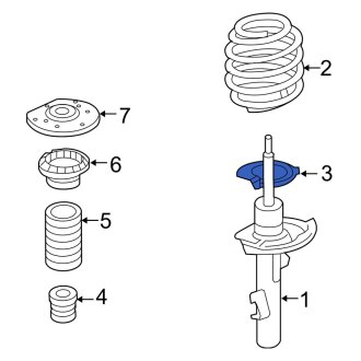 Volvo XC60 OEM Suspension Parts | Shocks, Struts — CARiD.com
