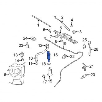 Volvo XC60 Windshield Washer Pumps — CARID.com