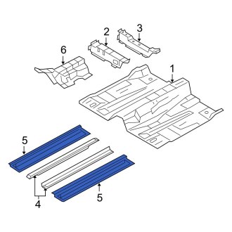 Volvo XC60 OEM Rocker Panels & Floors | Side Skirts, Pans — CARiD.com