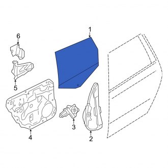 Volvo XC60 Window Glass | Door Glass — CARiD.com