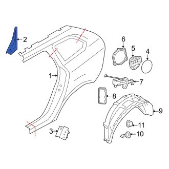 Volvo XC60 Body Parts | Collision Repair, Restoration - CARiD.com