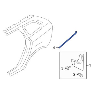 Volvo XC60 Replacement Fender Moldings & Trim — CARiD.com