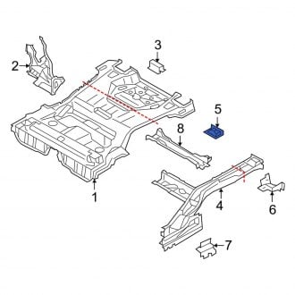 Volvo XC60 Replacement Chassis Frames & Rails - CARiD.com