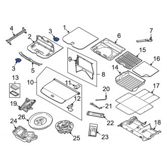 Volvo XC60 OEM Trunks & Parts | Lids, Rear Panels — CARiD.com