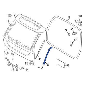 Volvo XC60 Trunk & Tailgate Seals — CARID.com