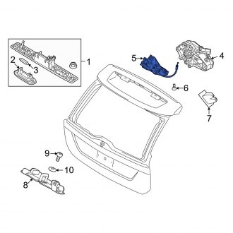 Volvo XC60 Trunk/Tailgate Handles & Locks — CARID.com