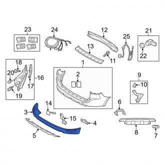Volvo XC60 Factory Style Rear Spoilers | CARiD