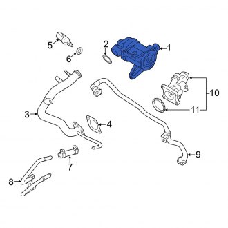 Volvo V90 OEM Engine Cooling Parts | Radiators, Fans — CARiD.com