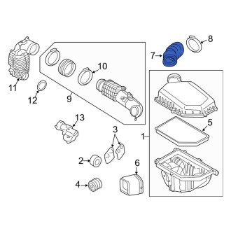 Volvo OEM Air Intake Parts | Filters, Manifolds — CARiD.com