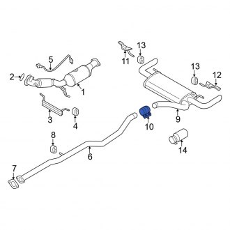 Volvo XC40 OEM Exhaust Parts | Systems, Tips, Pipes — CARiD.com