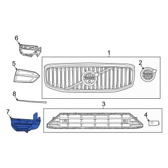 Volvo XC60 Grille Brackets & Hardware — CARiD.com