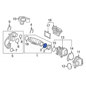 Volvo S90 Replacement Intercooler Hoses — CARiD.com