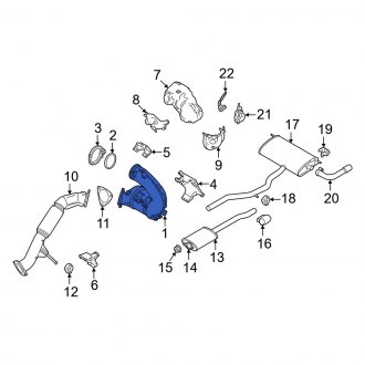 Volvo OEM Exhaust Parts | Systems, Tips, Pipes, Manifolds — CARiD.com