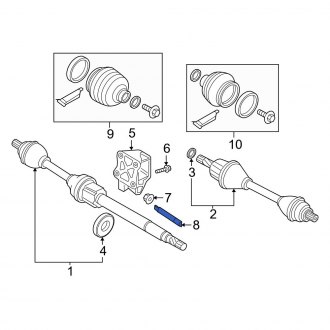Volvo XC60 OEM Driveline & Axle Parts | Hubs, CV-Joints — CARiD.com