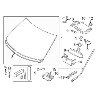 2022 Volvo XC60 Window Trim | Moldings, Pillar Posts — CARiD.com