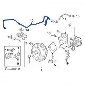 Volvo XC90 OEM Brake Parts | Pads, Bleeders, Rotors — CARiD.com