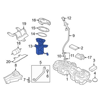 Volvo XC60 Fuel Pumps & Parts | Relays, Assemblies — CARiD.com