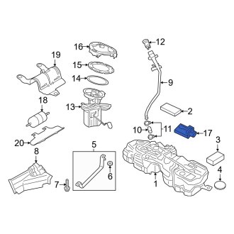 Volvo XC60 Fuel Pumps & Parts | Relays, Assemblies — CARiD.com
