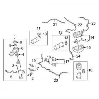 2023 Volvo XC60 Air Suspension Parts & Kits — CARiD.com