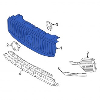 Volvo XC60 Replacement Grille Assemblies — CARiD.com
