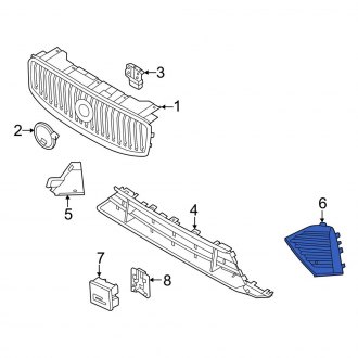 Volvo XC60 Replacement Grilles | Moldings, Brackets - CARiD.com