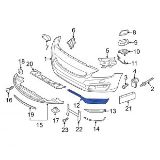 Volvo S60 Replacement Grilles | Moldings, Brackets - CARiD.com