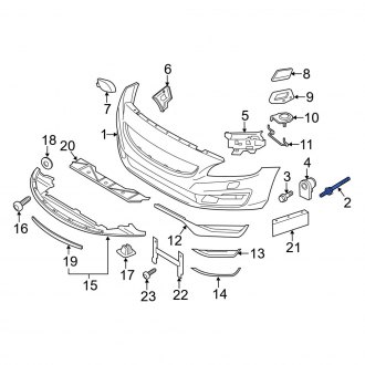 Volvo S60 OEM Bumpers | Genuine Front & Rear Bumpers — CARiD.com