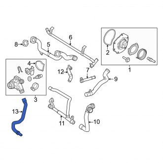 Volvo S60 OEM Engine Cooling Parts | Radiators, Fans — CARiD.com