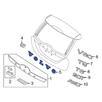 Volvo S90 OEM Bumpers | Genuine Front & Rear Bumpers — CARiD.com