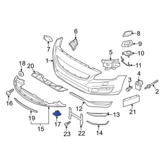 Volvo V40 Fender Support Braces & Hardware — CARiD.com