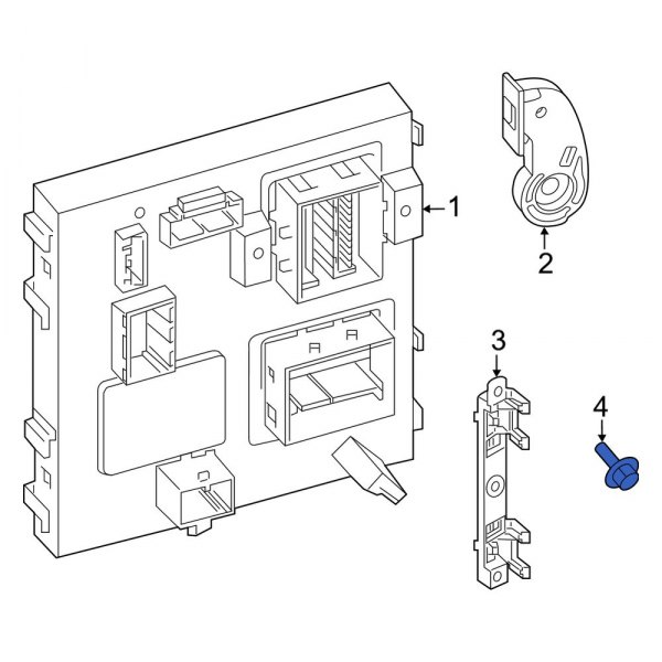 Volvo OE 999182 - Body Control Module Bolt