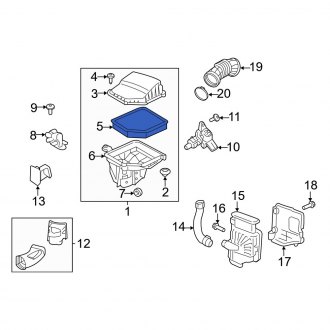 Volvo XC60 OEM Air Intake Parts | Filters, Manifolds — CARiD.com