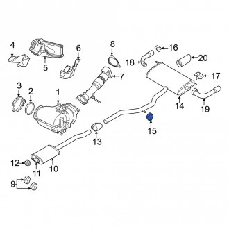 Volvo XC40 OEM Exhaust Parts | Systems, Tips, Pipes — CARiD.com