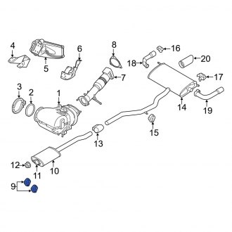 Volvo XC40 OEM Exhaust Parts | Systems, Tips, Pipes — CARiD.com