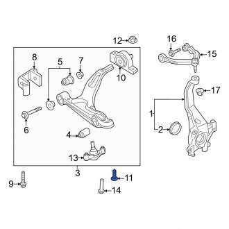 Volvo XC60 OEM Suspension Parts | Shocks, Struts — CARiD.com