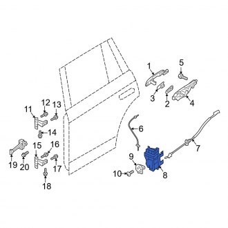 Volvo XC40 Door & Lock Motors, Switches, Relays – CARiD.com