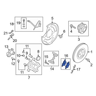 Volvo XC40 OEM Brake, Steering, Suspension Parts | CARiD