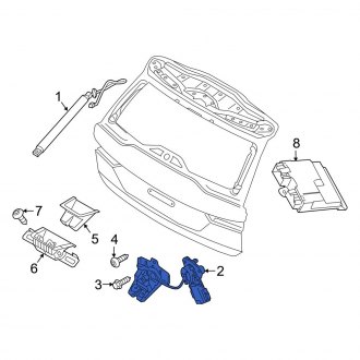 Volvo V60 Trunk/Tailgate Handles & Locks — CARID.com