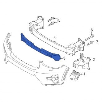 Volvo XC40 Bumper Reinforcements & Energy Absorbers – CARiD.com