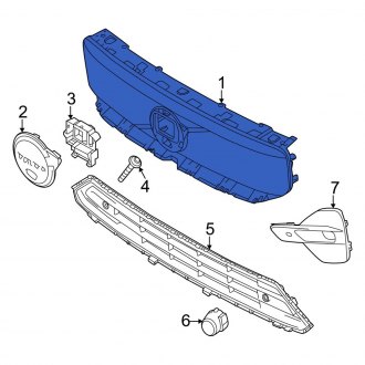 Volvo XC40 OEM Grilles | Factory Billet & Mesh Grilles — CARiD.com