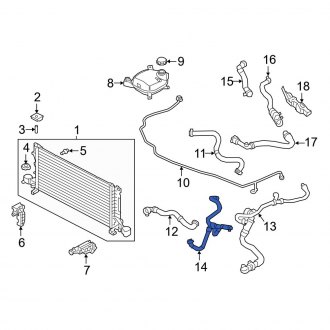 Volvo OEM Engine Cooling Parts | Radiators, Fans, Pumps — CARiD.com