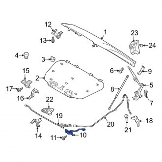 Volvo C40 Hood Locks & Hood Latches — CARiD.com