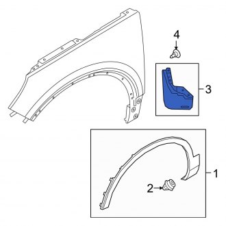 Volvo XC40 OEM Fenders | Factory Front & Rear Fenders — CARiD.com