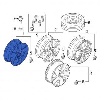 Volvo XC40 Replacement Factory Wheels & Rims - CARiD.com