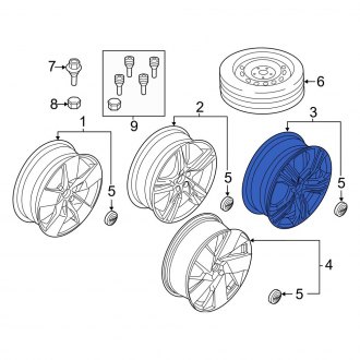 Volvo XC40 Replacement Factory Wheels & Rims - CARiD.com